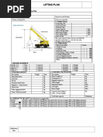 Rigging Plan Template | PDF | Crane (Machine)
