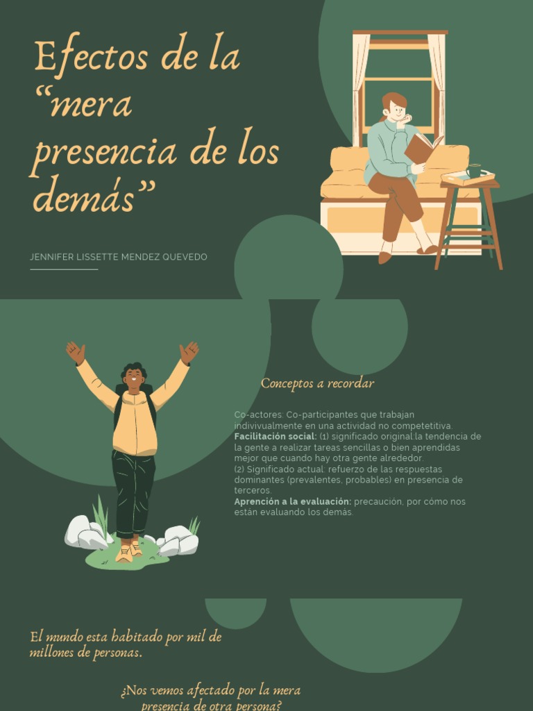 Efectos de la Mera Presencia Social | PDF