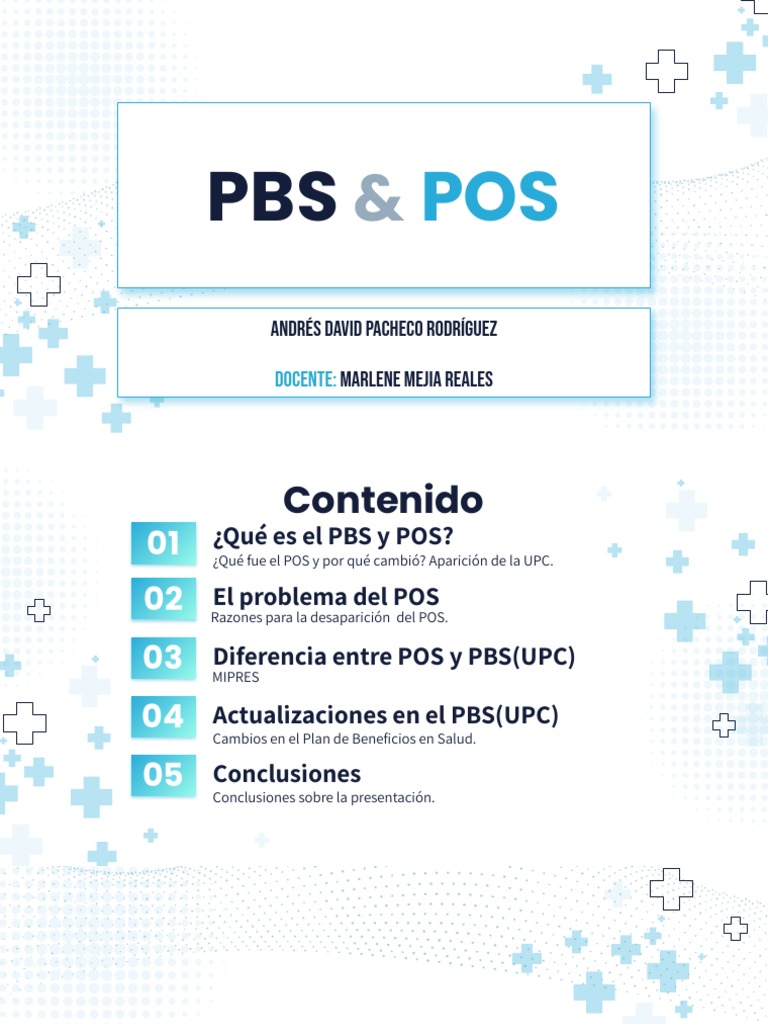 POS y PBS | PDF