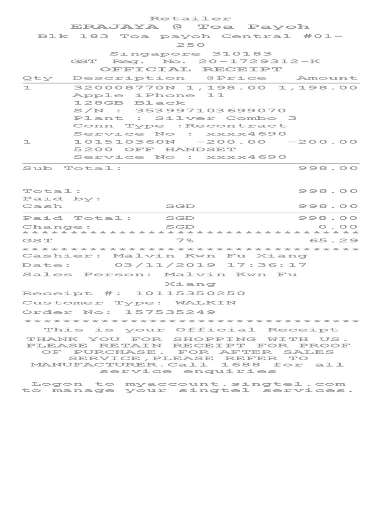 SINGTEL-SINGAPORE-11 Backup PDF | PDF | Business | Finance & Money Management