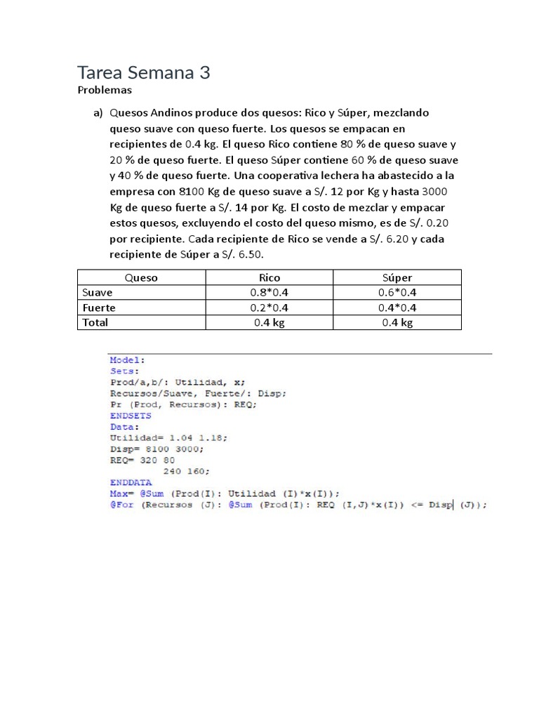 Tarea Semana 3 | PDF Tarea Semana 3 | PDF