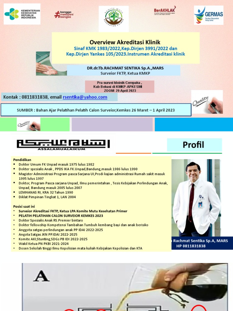 00 - Tatalaksanan Akreditasi Klinik Cempaka 29-04-2023 | PDF