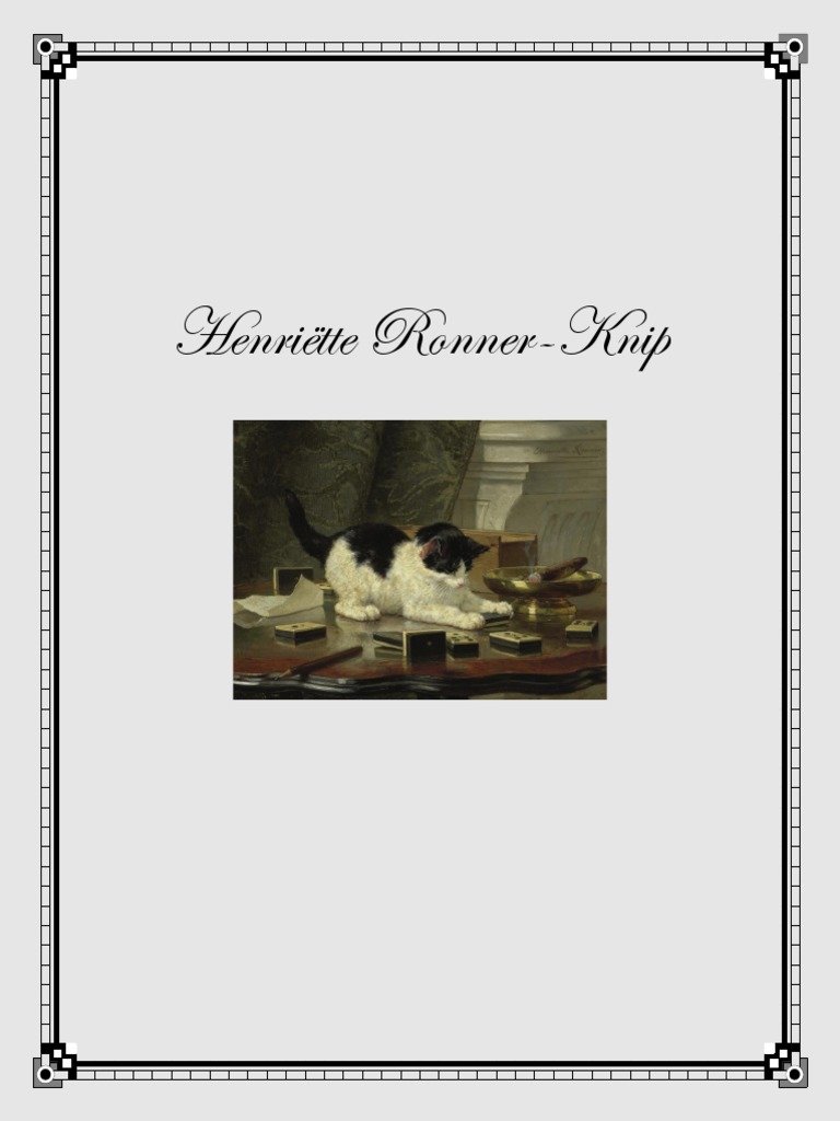 Henriëtte Ronner | PDF