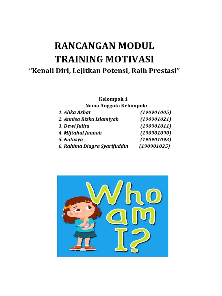Modul Training Kel 1 | PDF | Karier & Perkembangan