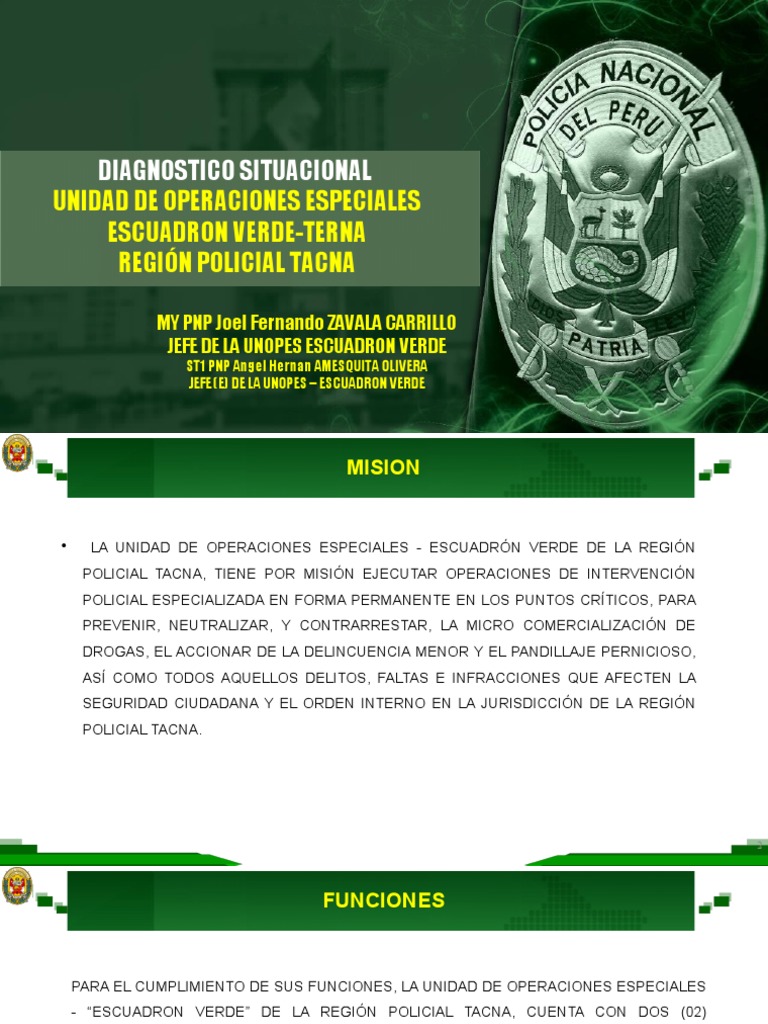 Expo Unopes Ene-Mar | PDF | Policía | Gobierno