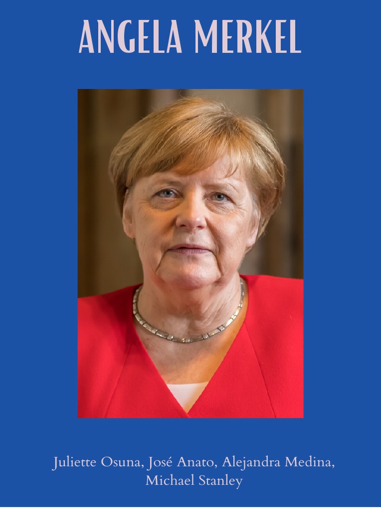 Angela Merkel PDF | PDF | Angela Merkel | Liderazgo