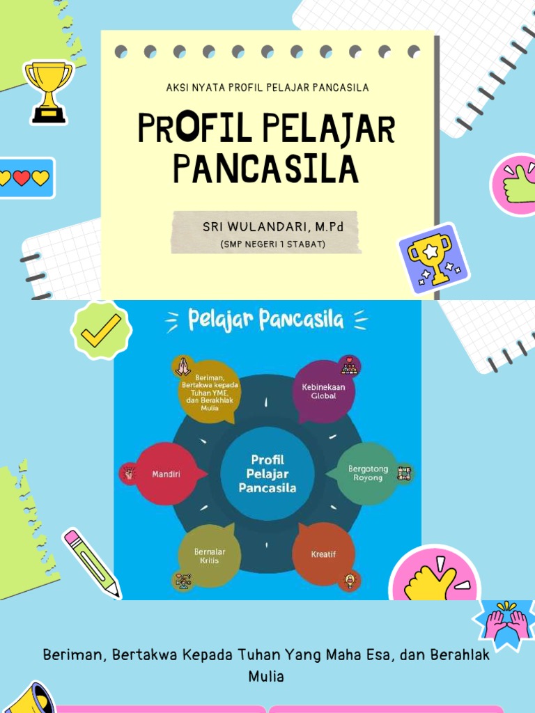 Profil Pelajar Pancasila SMP 1 Stabat | PDF | Karier & Perkembangan