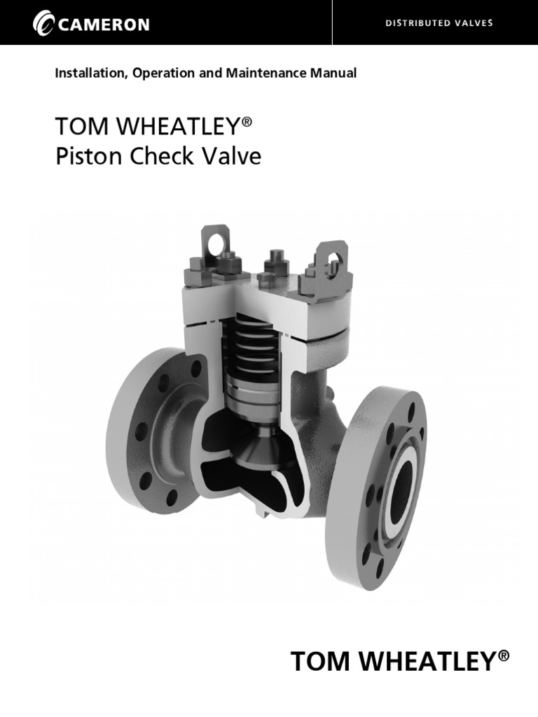 Tom Wheatley Piston CK IOM PDF | PDF