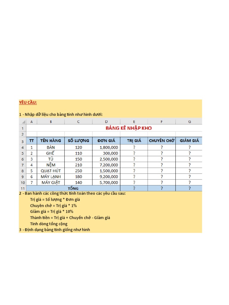 IU4 - Excel - Buổi 5 | PDF