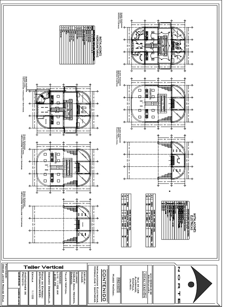 Planos Instalaciones Lamina PDF | PDF