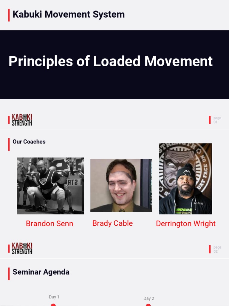 KMS - Principles of Loaded Movement Course Notes PDF | PDF | Foot ...