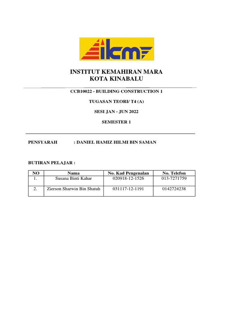 Tugasan Teori T4 (A) BC1 | PDF | Sains & Matematika