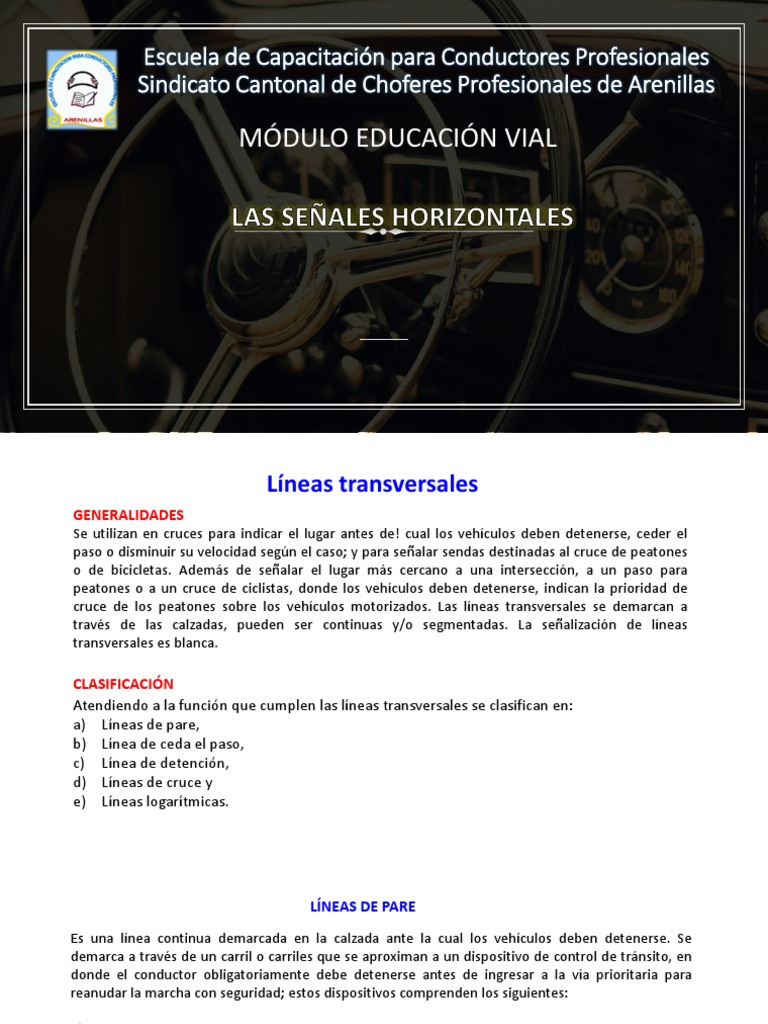 Leccion 13 - Lineas Transversales - 14-01-2023 | PDF