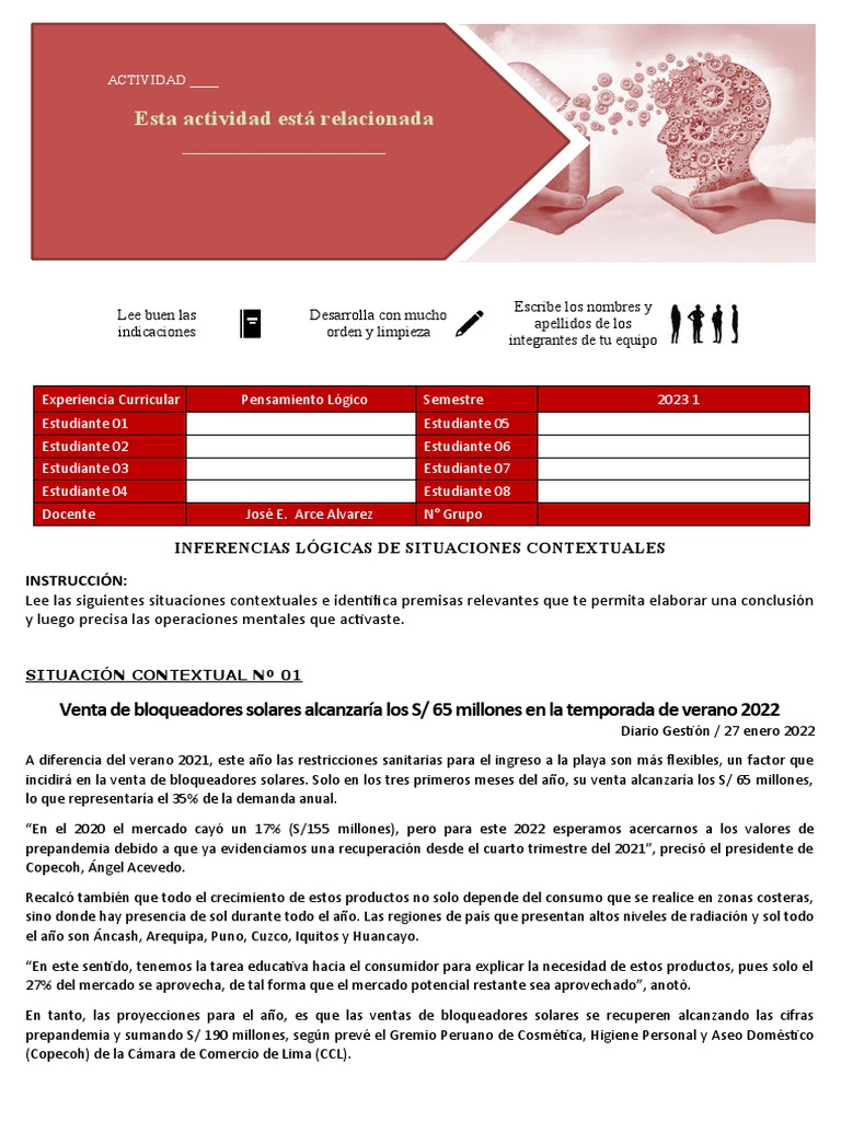 Formato de Informe N°4 | PDF