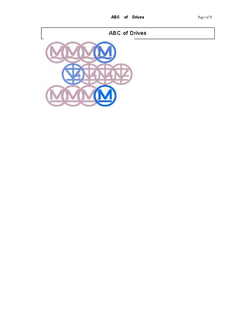 ABC of Drives | PDF