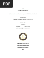 Proposal Kewirausahaan Jasuke | PDF