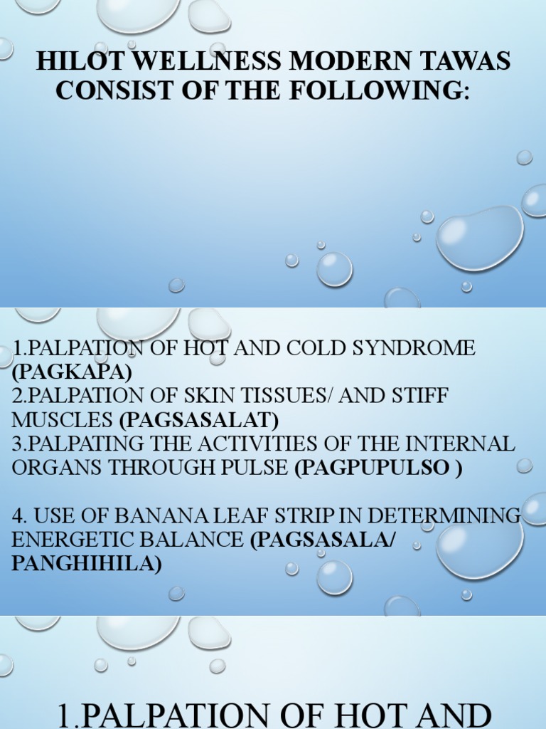 Hilot PPT 1 4th Quarter | PDF