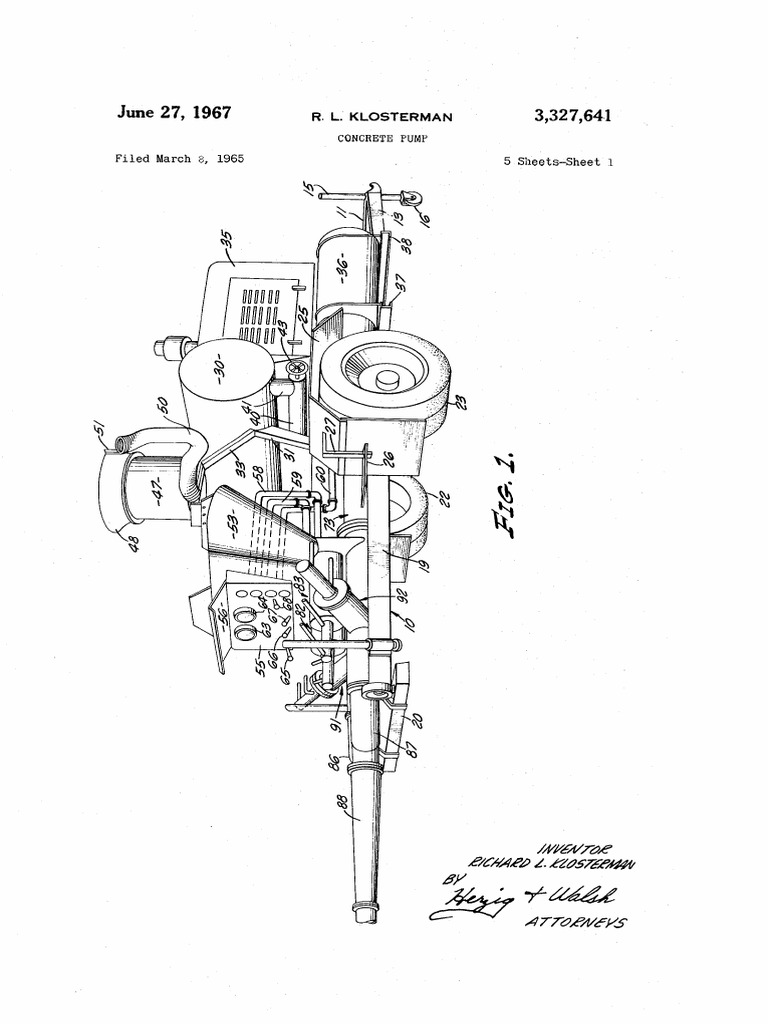Klosterman Concrete Pump | PDF