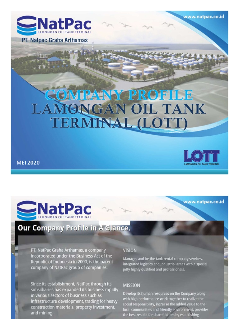 Company Profile-PT Natpac-LOTT - BS5 PDF | PDF