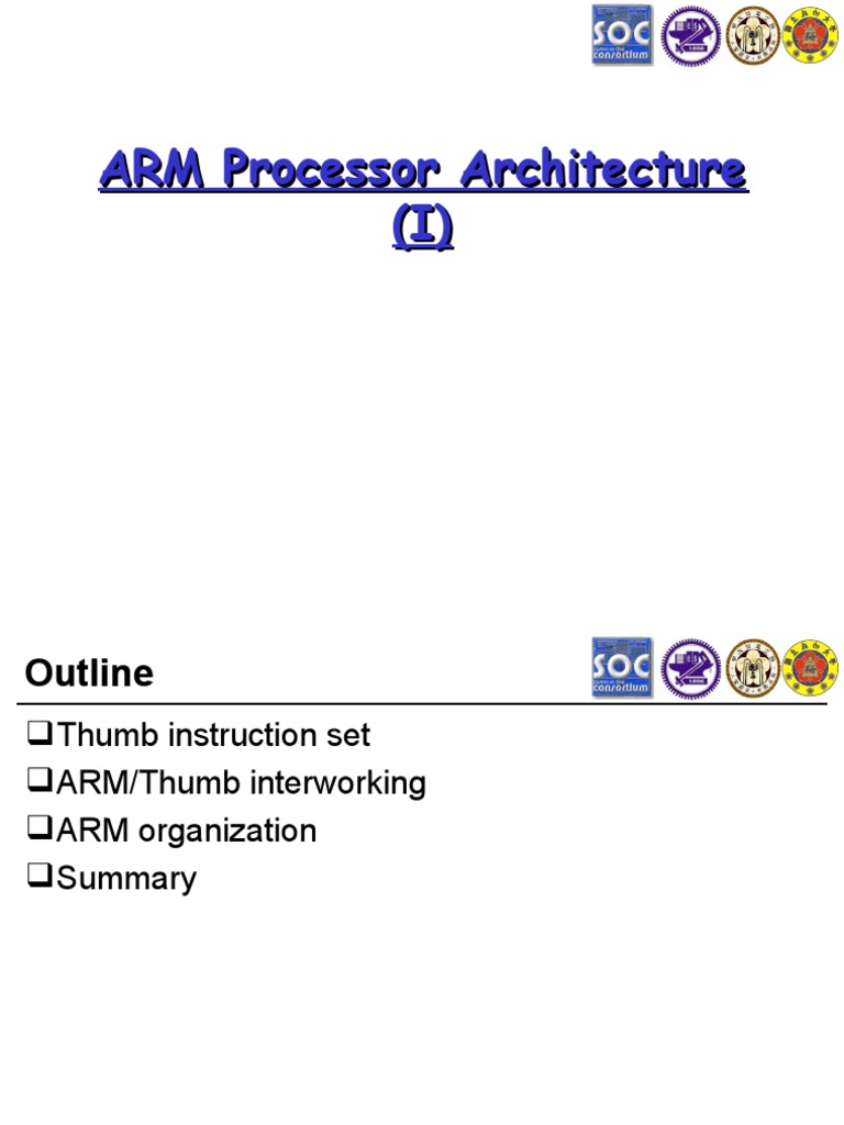 Arm Thumb Instruction Set Pdf 