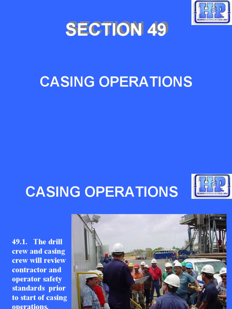 Casing Operation | PDF