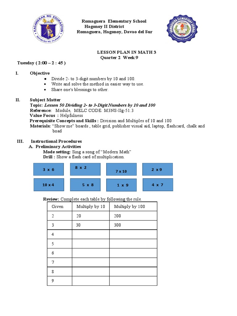 Observation Lesson Plan | PDF