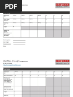 12-Week CrossFit Strength Program | PDF | Kettlebell | Physical Exercise