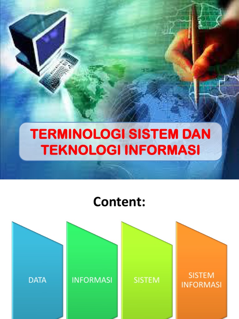 Terminologi Sistem Dan Teknologi Informasi PDF | PDF | Komputer
