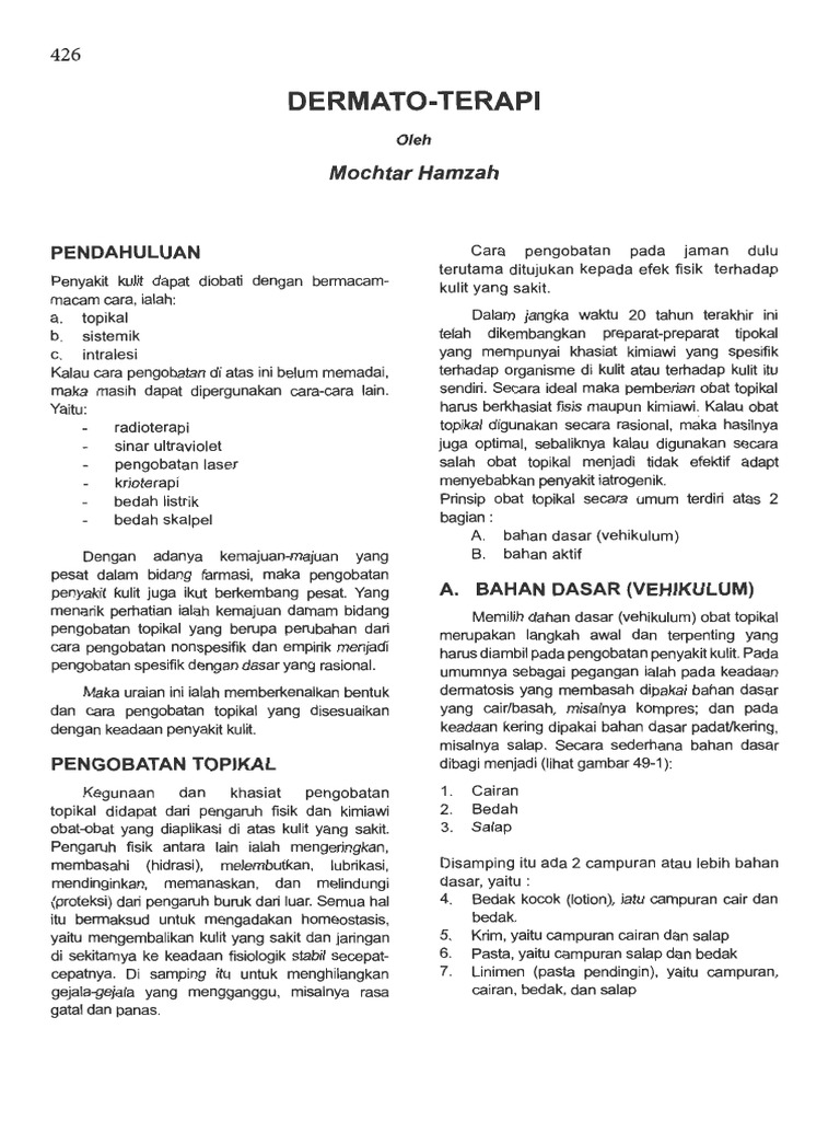 Dermatoterapi-Ilmu Penyakit Kulit New Ed-437-446 PDF | PDF