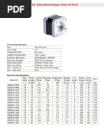 Nema 17 | PDF | Manufactured Goods | Electrical Components