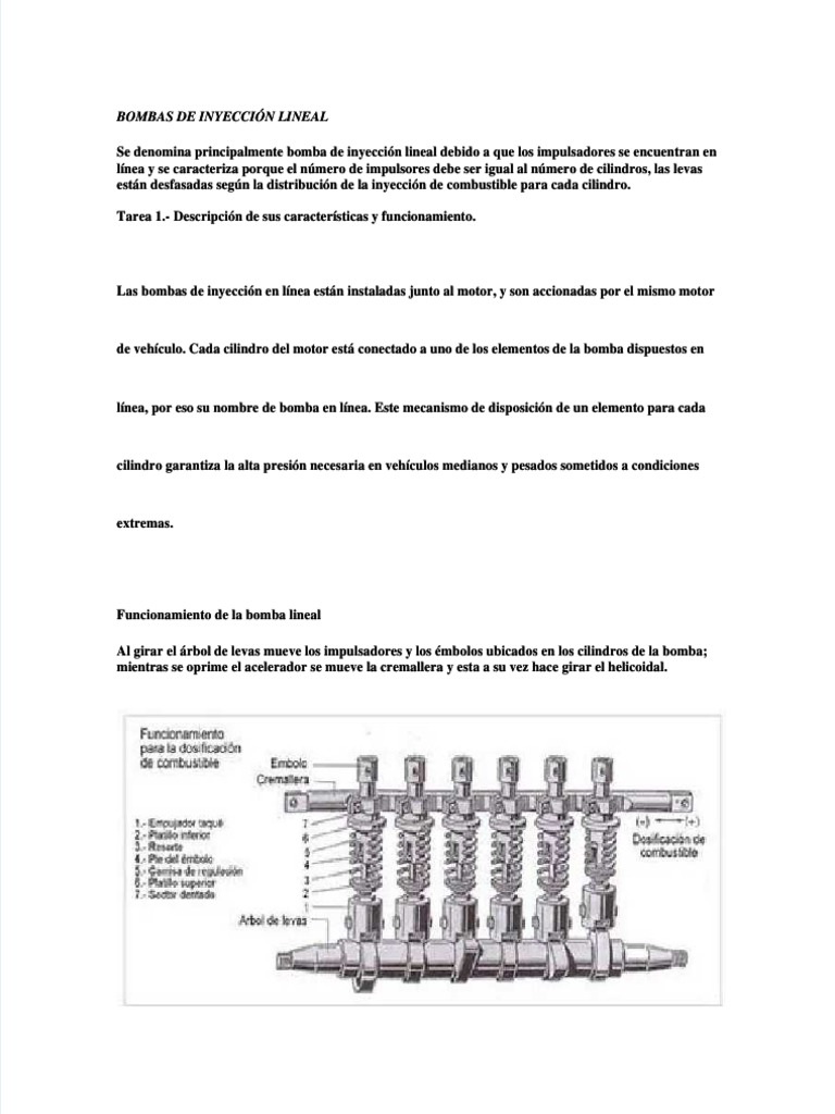 PDF Bombas de Inyeccion Lineal - Compress PDF | PDF