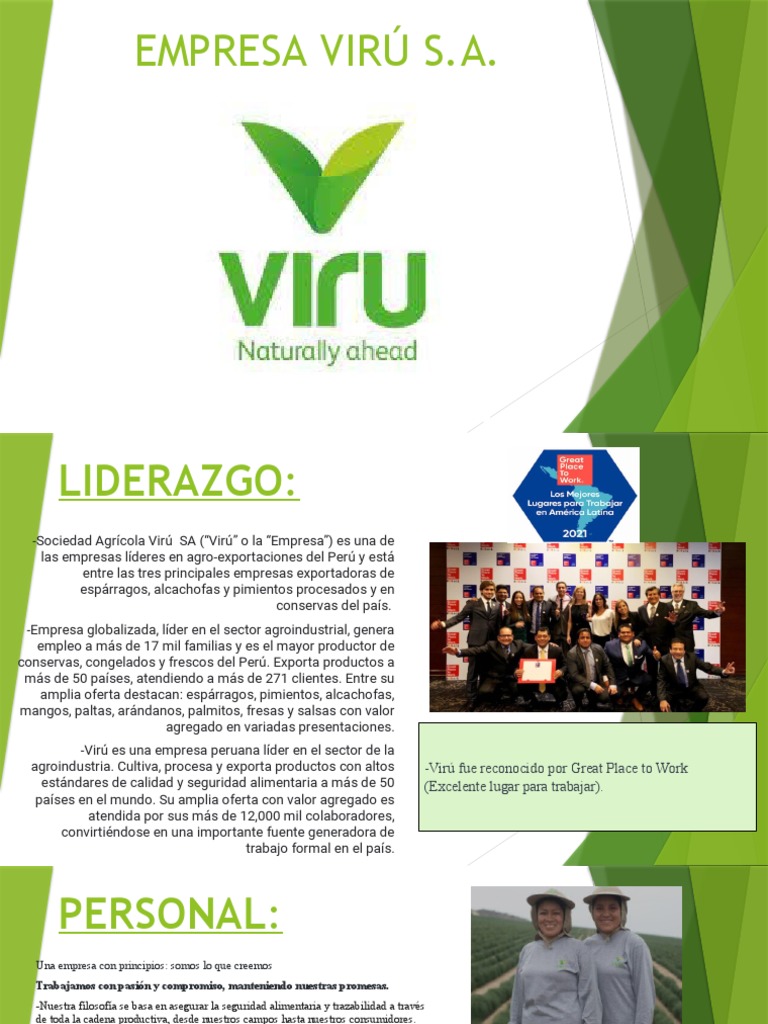 Empresa Virú Sa ..Grupal | PDF | Economias