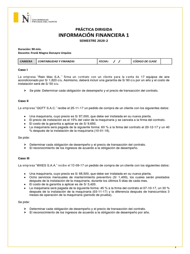 Práctica Dirigida S13 - 2 PDF | PDF