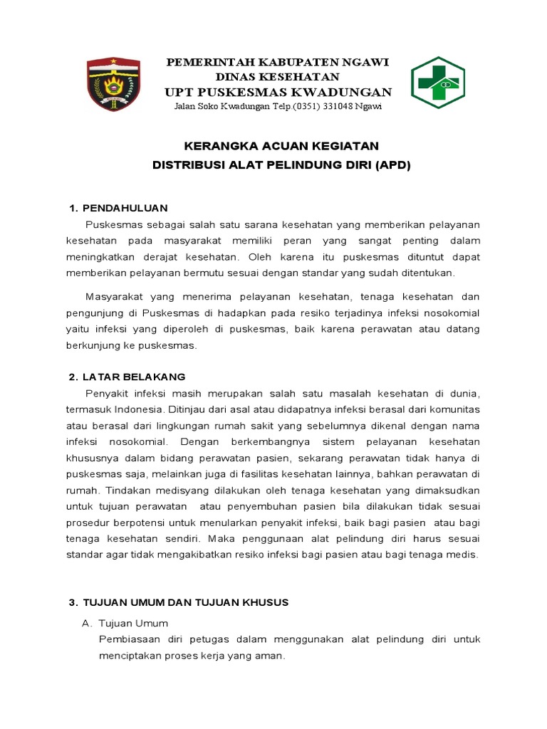 Kak Distribusi Apd | PDF