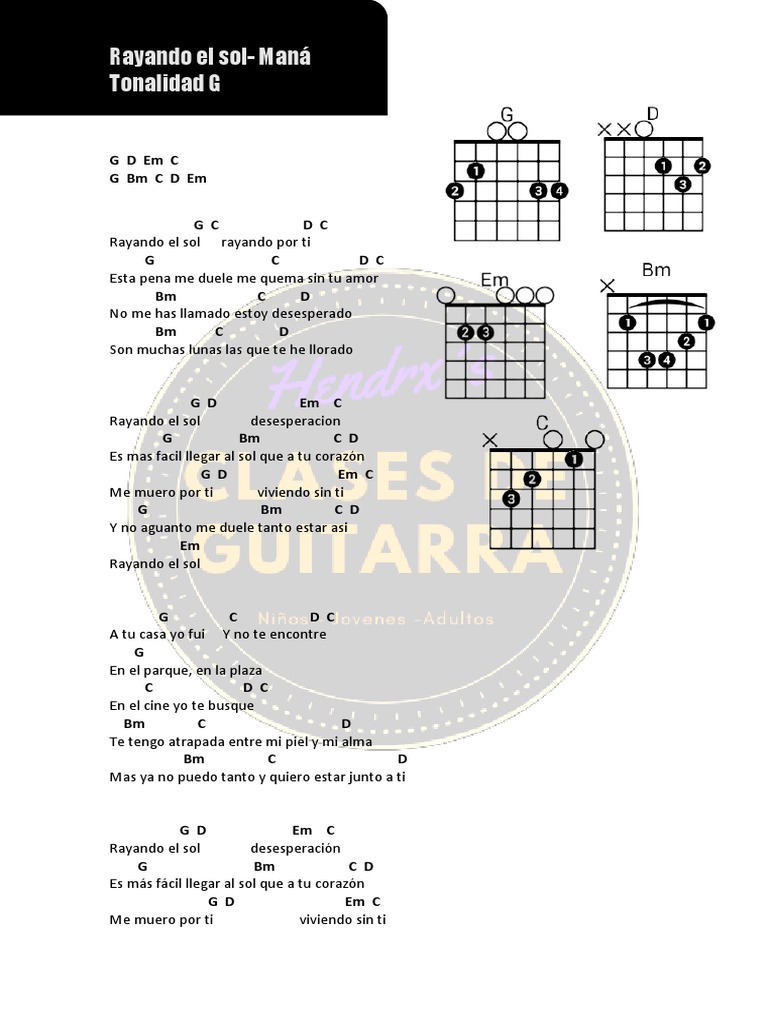 Rayando El Sol | PDF