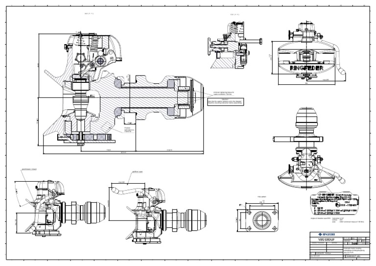 Ringfeder Coupling 303 Aus - Info Drawing - 15990007 | PDF