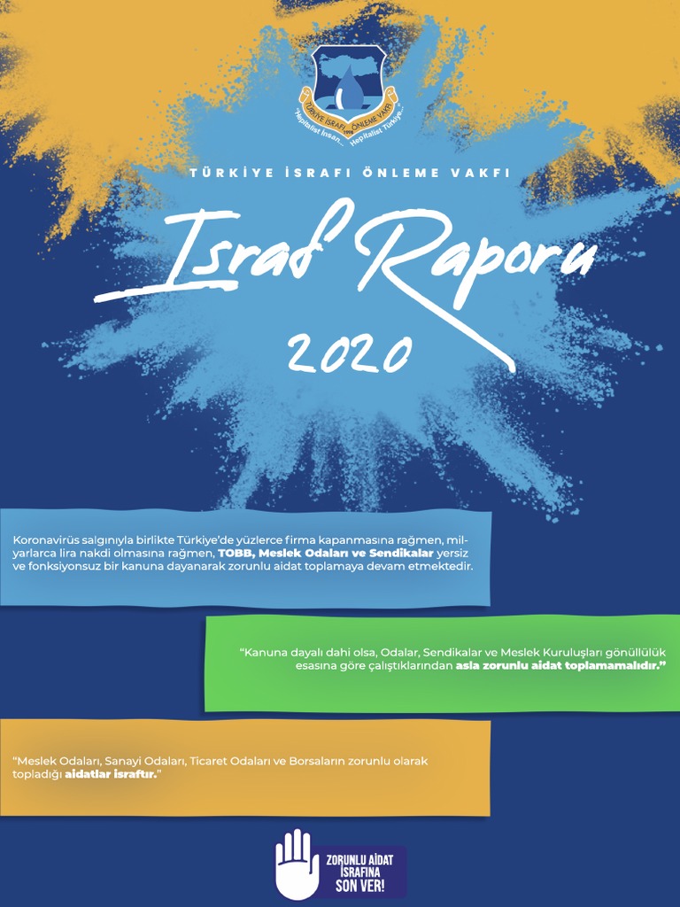 Israf Raporu 2020 PDF | PDF