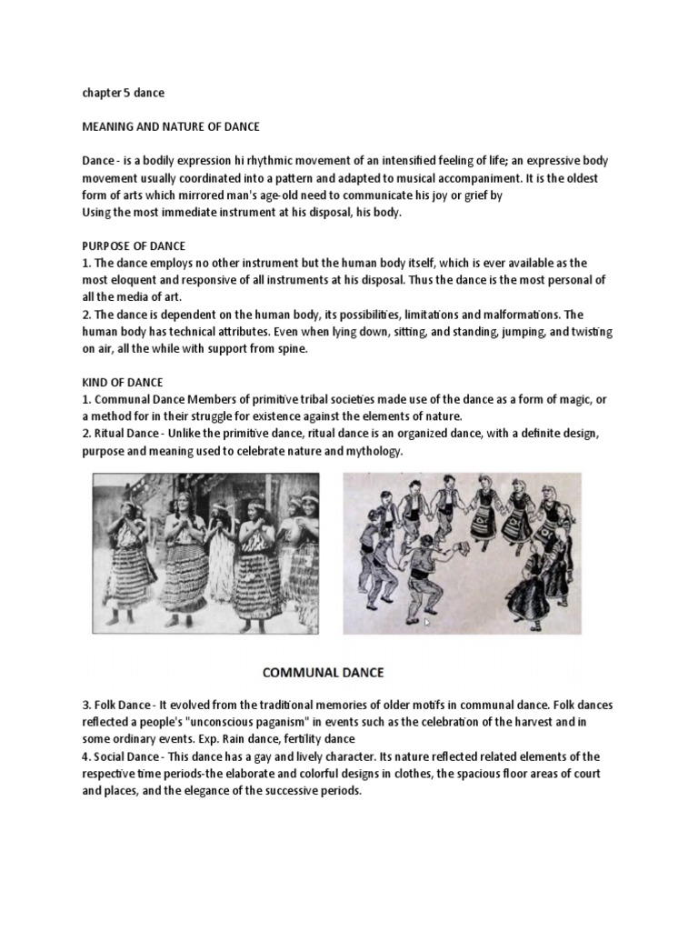 Dance elements and components | PDF