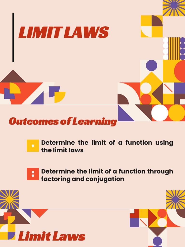 B2. Limit Laws PDF | PDF