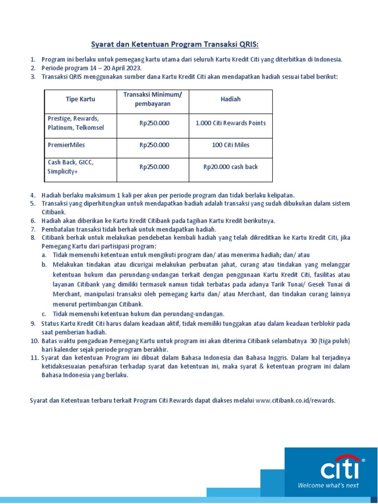Qris Rewards 1 PDF | PDF