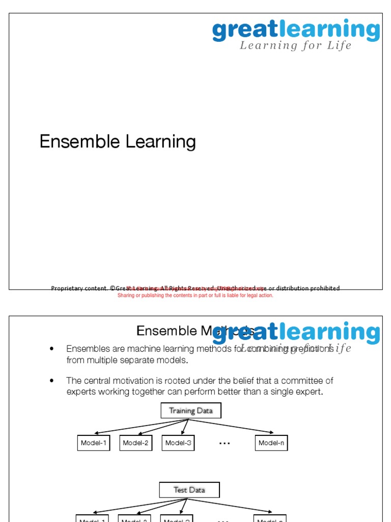 Slides - Ensemble | PDF