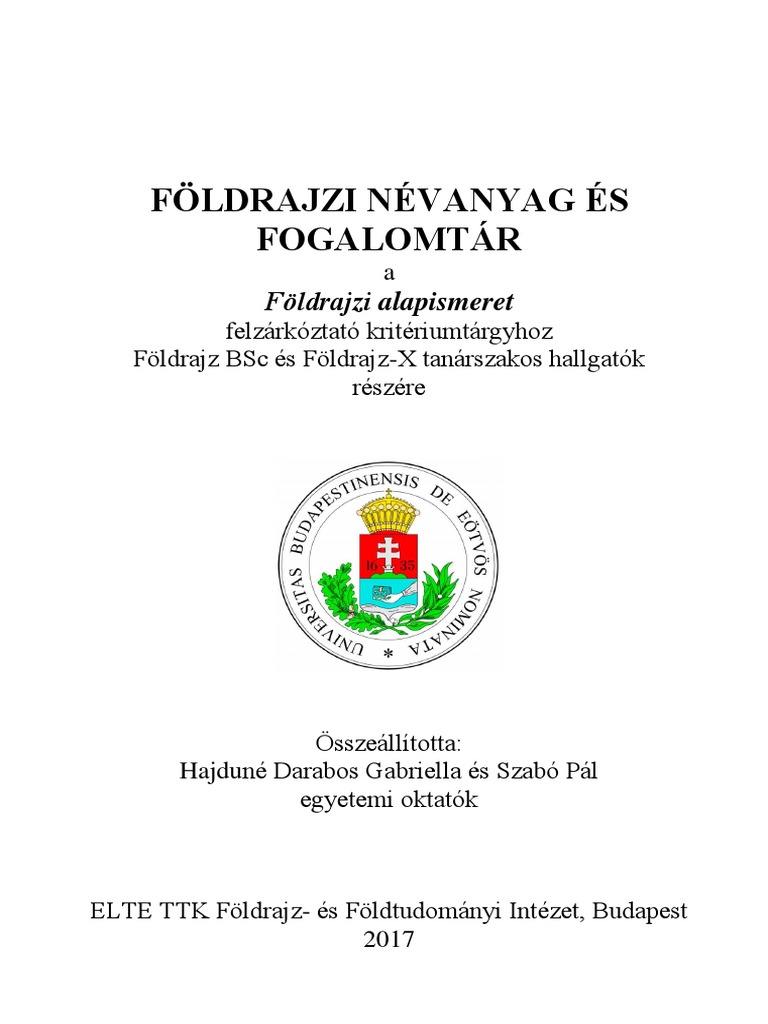 foldrajz_szakosoknak_foldrajzi_alapismeret_tananyag.pdf | PDF