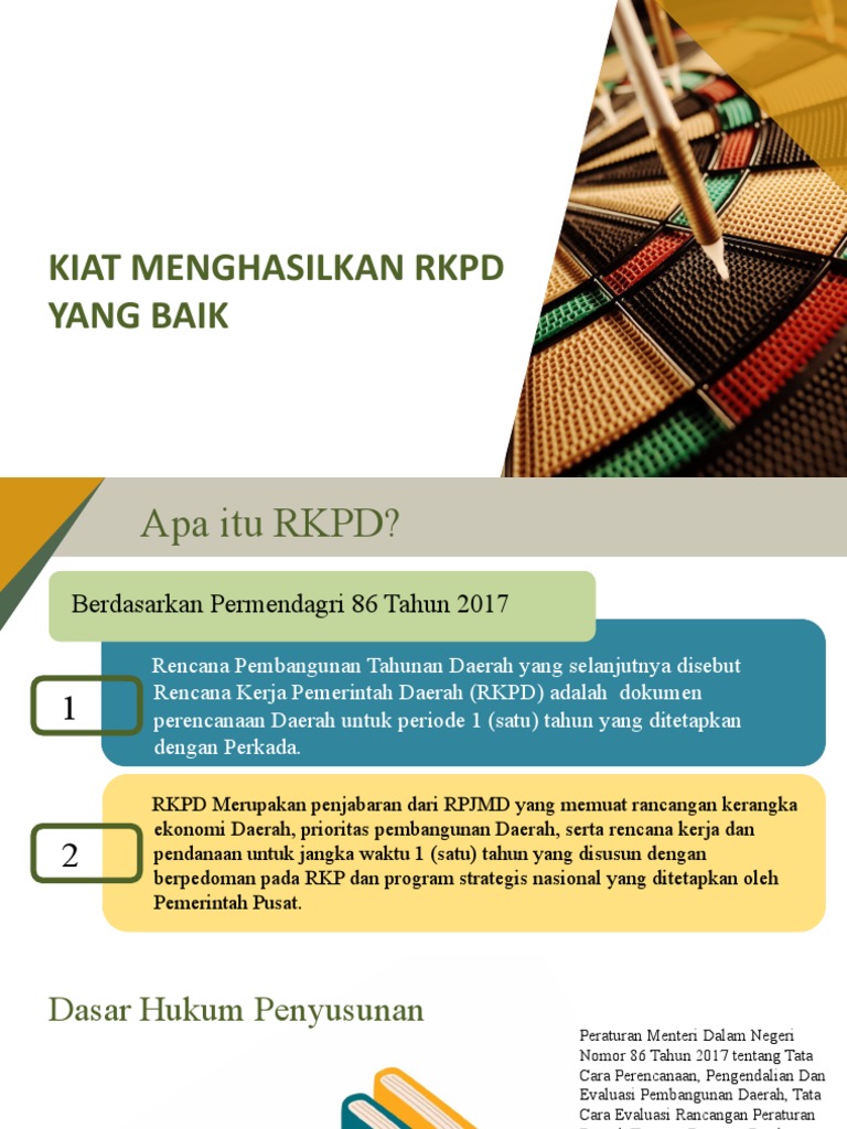 Materi Perencanaan RKPD-1 | PDF