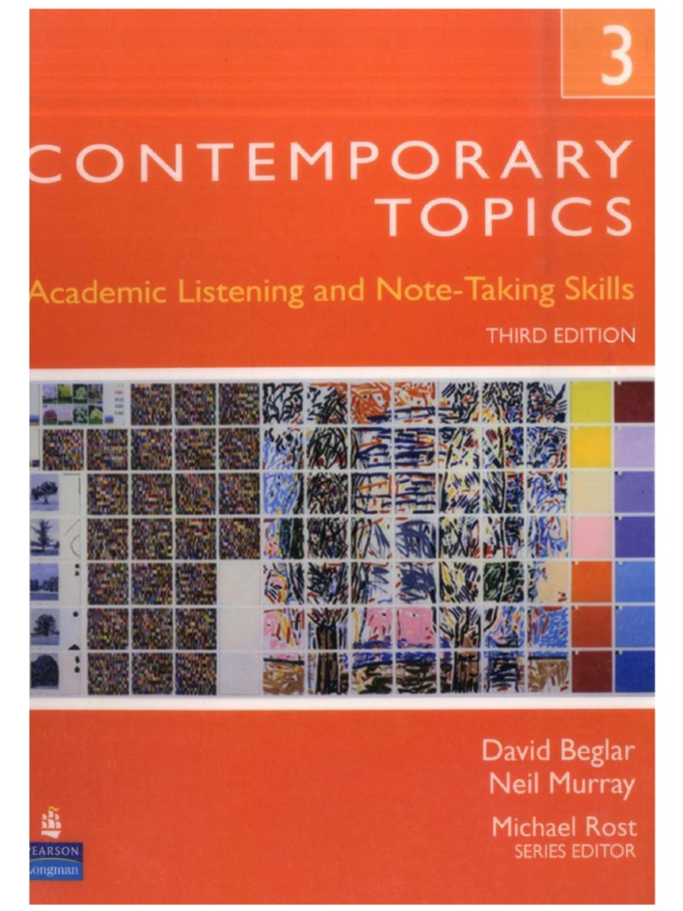 Contemporary Topics 3 Academic Learning and Note Taking Skils - 3rd ...