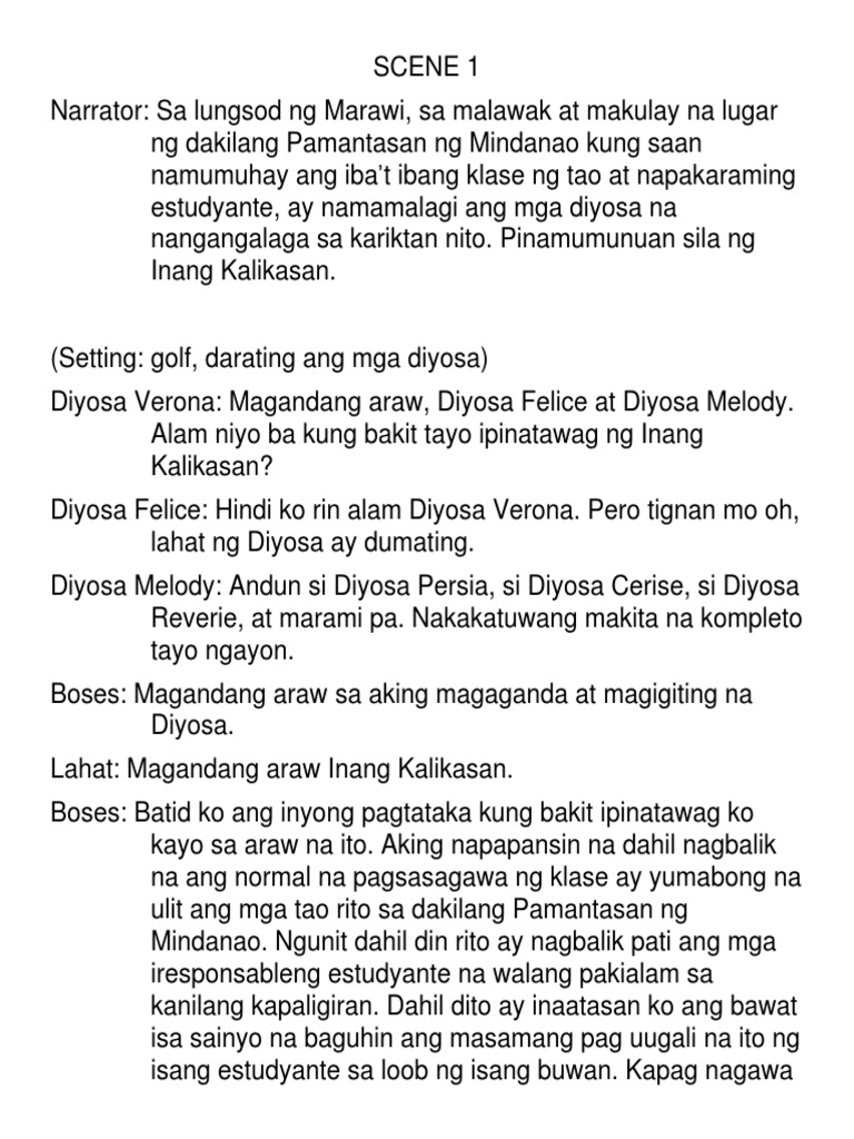 Final Script PDF | PDF