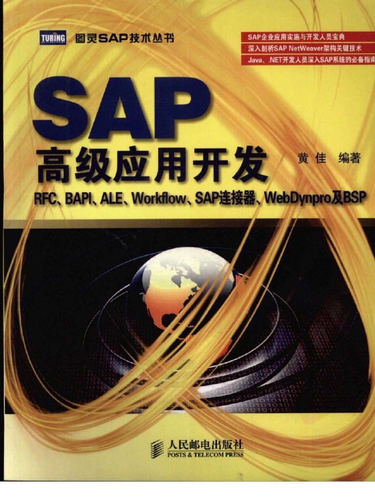 SAP 高级应用开发：RFC、BAPI、ALE、Workfl PDF | PDF