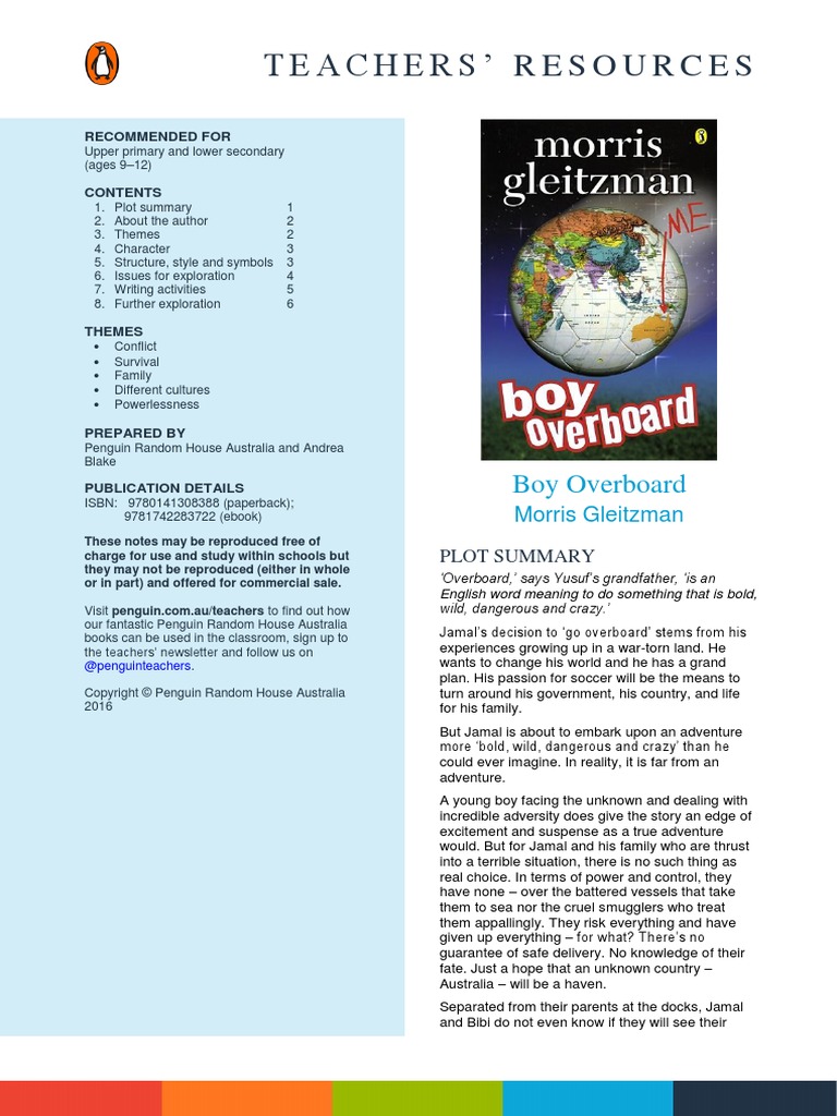 Boy Overboard Analysis | PDF