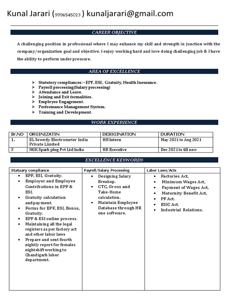 Sahibabad-KUNAL JARARI PDF | Download Free PDF | Employment | Payroll