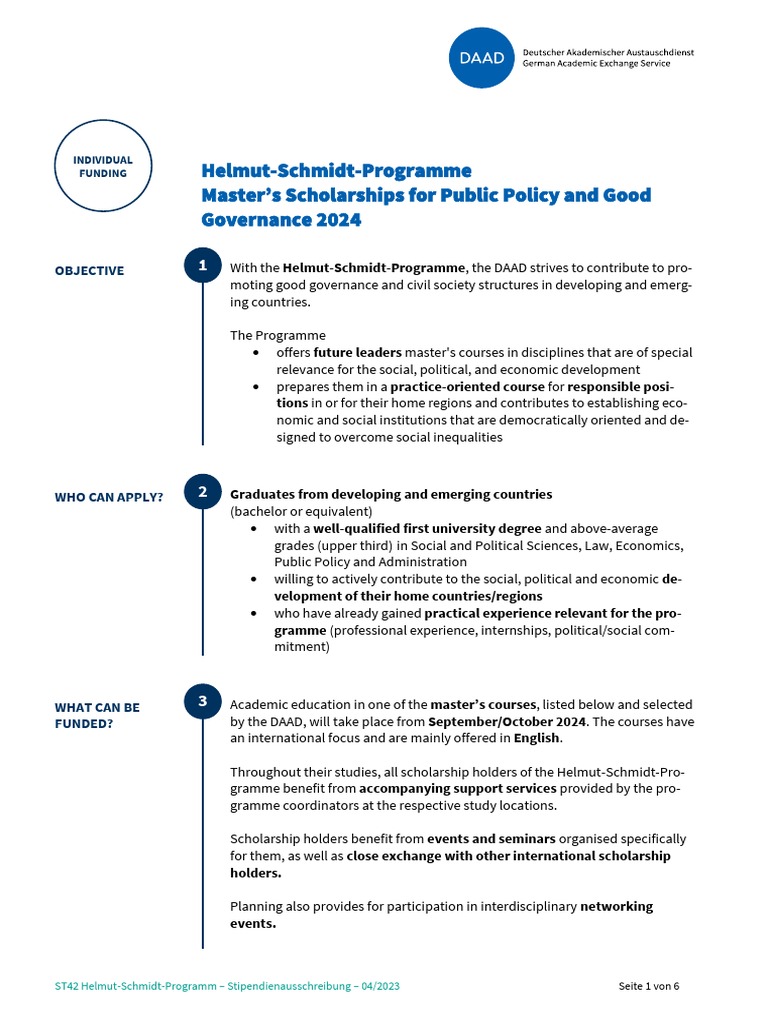 Daad PDF | PDF | Master's Degree | Academic Degree