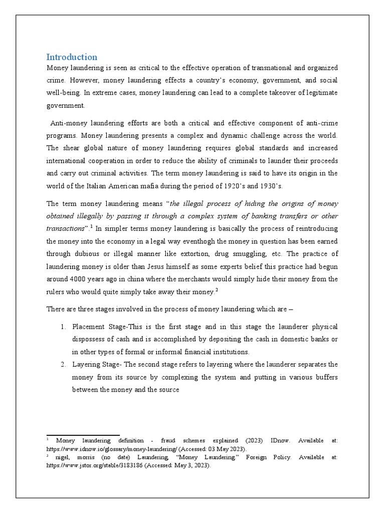 Karan Project | PDF | Money Laundering | Bail